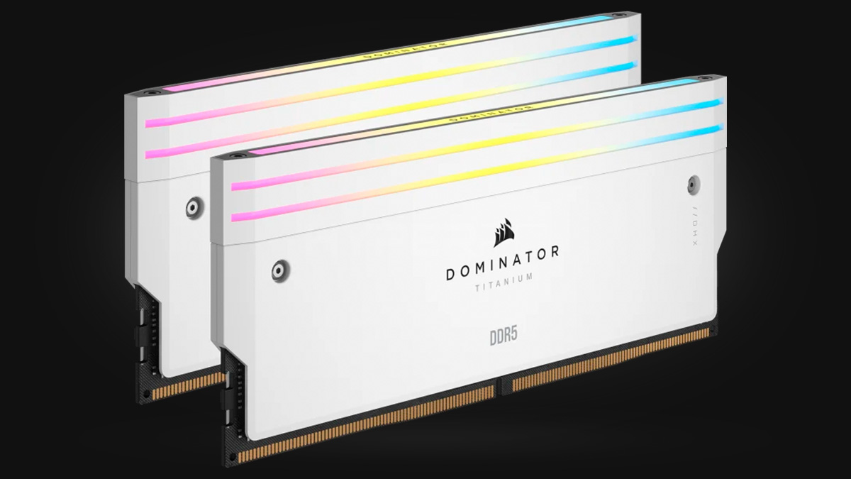 Оперативная память 32GB Corsair Dominator Titanium RGB White [DDR5 ...
